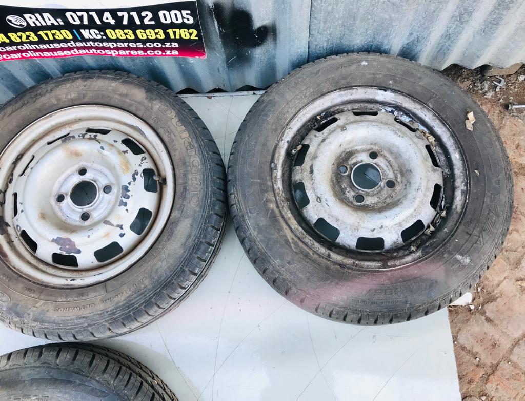 Chevrolet Gamma rim and tyre (good year) 185/65R14 | Junk Mail Marketplace