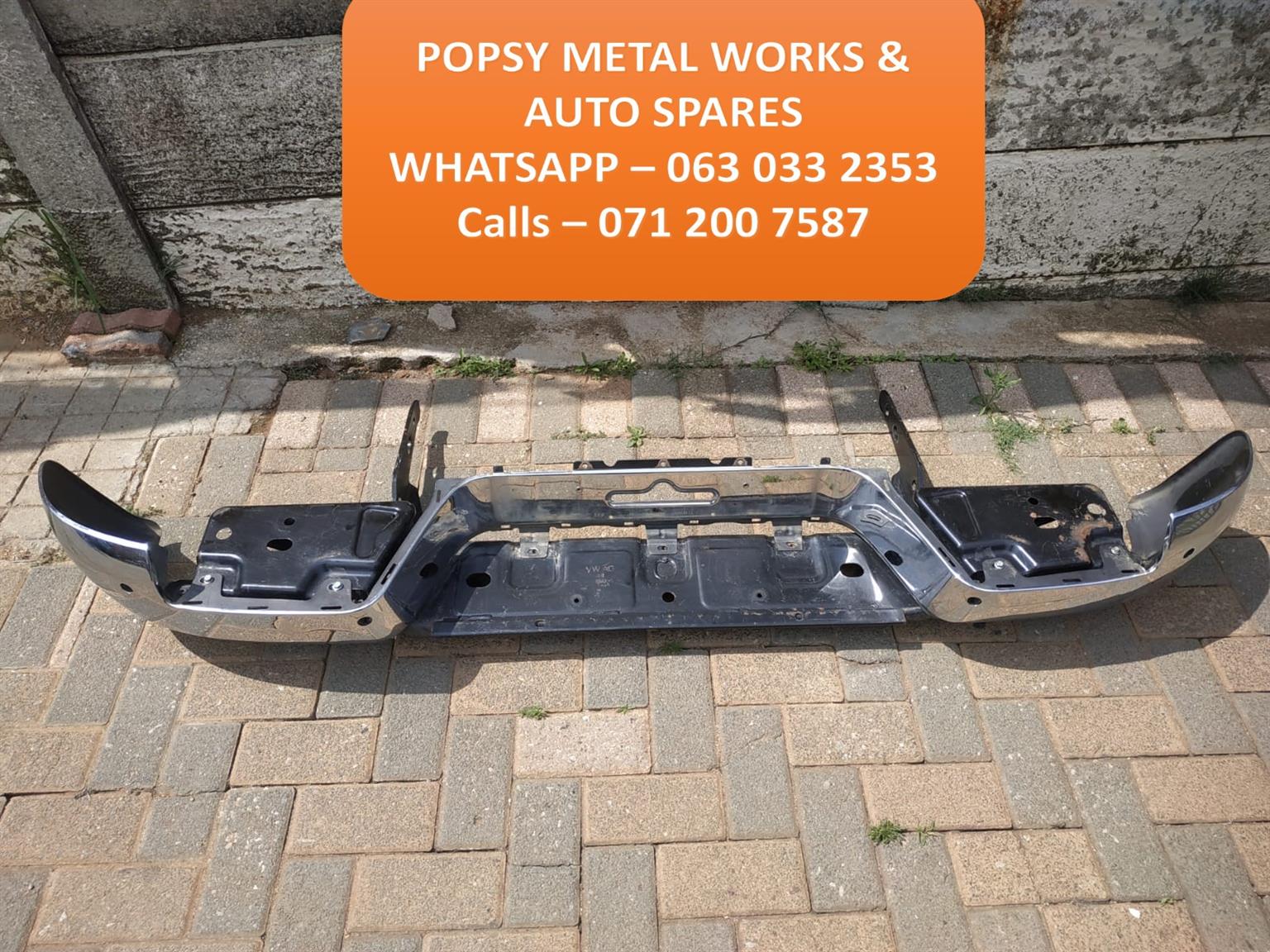 VW AMAROK REAR CHROME BUMPER | Junk Mail