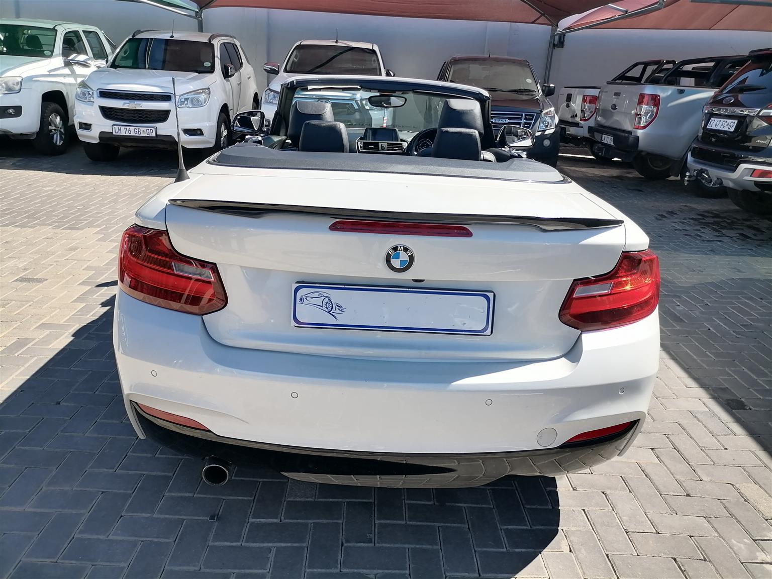 2016 BMW 2 Series 220i Convertible M Sport Sports-Auto For Sale | Junk Mail