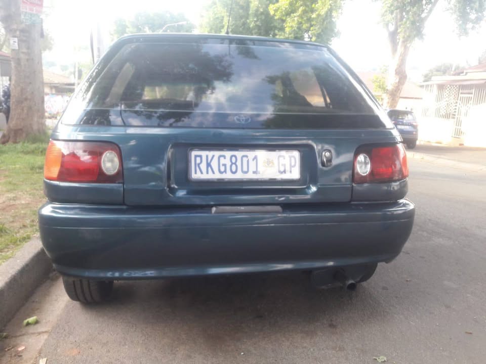 2006 Toyota Tazz 1.3 Manual Petrol Green 110000km | Junk Mail Marketplace