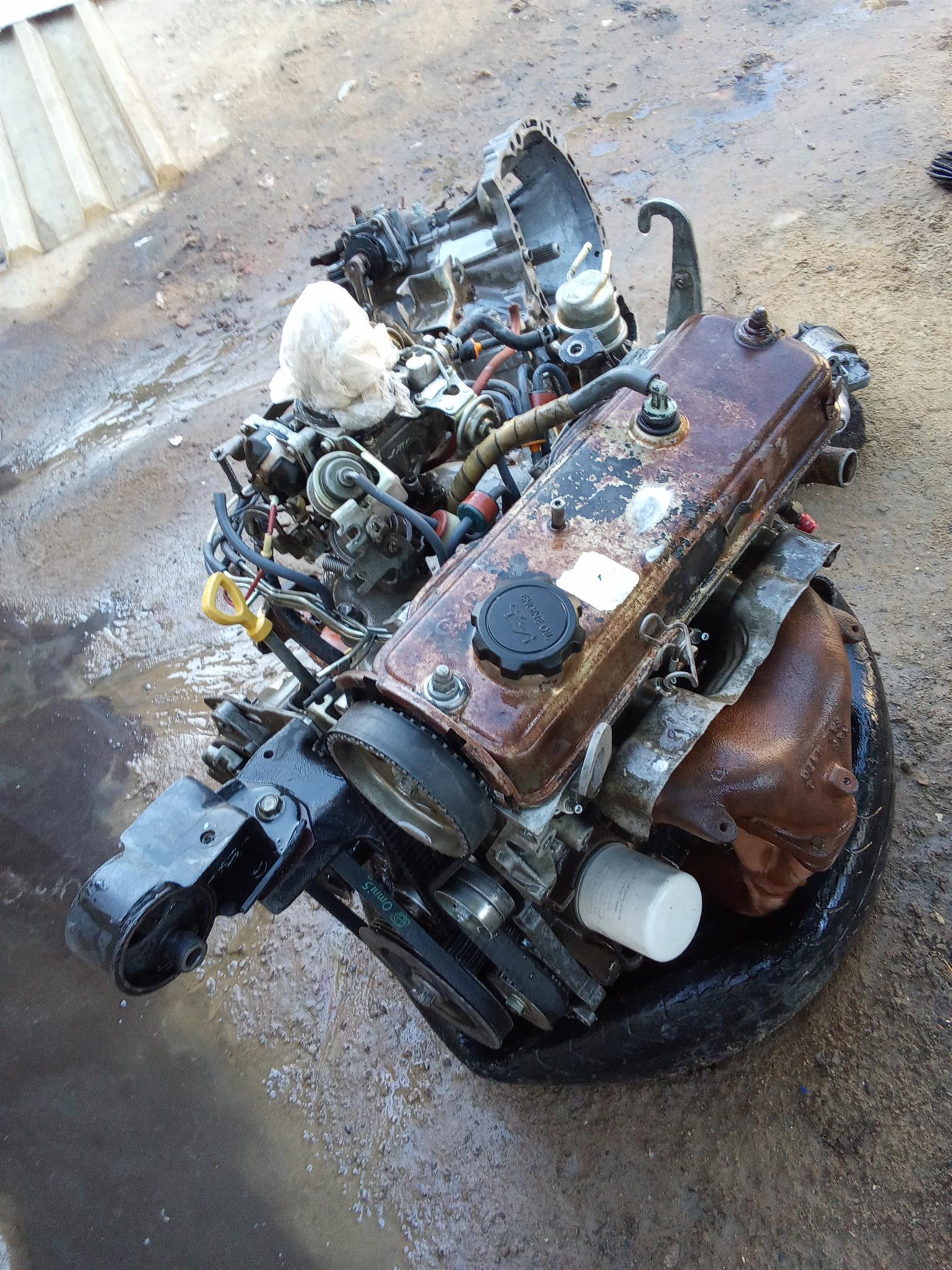 Toyota Corolla/tazz 1.3 complete engine for sale | Junk Mail
