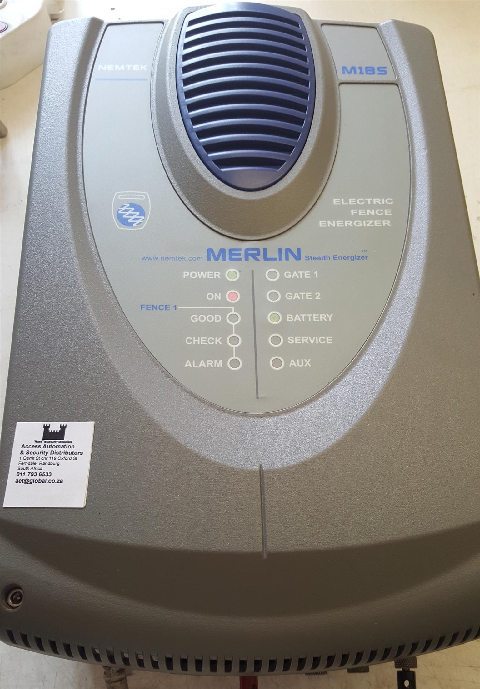 Electric Fence Energizer Nemtek Merlin M18s 2nd | Junk Mail Marketplace