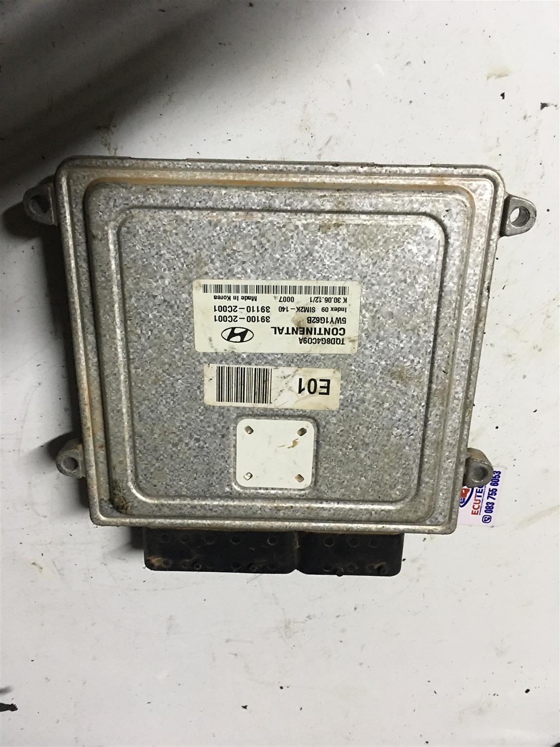HYUNDAI H1 ECU COMPUTER BOX 39100-2C001 5WY1G62B TQB8G4C09A | Junk Mail