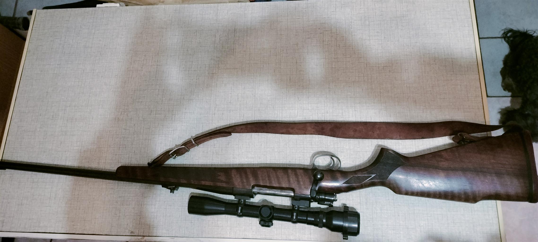 .270 Rifle to swop for Sumatra pcp 500 air rifle with scope silencer ...