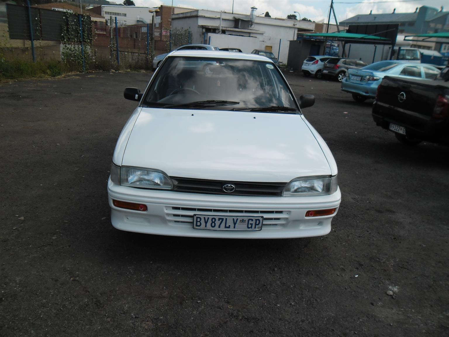 Toyota tazz 1.3 model 2003 white in colour | Junk Mail Marketplace