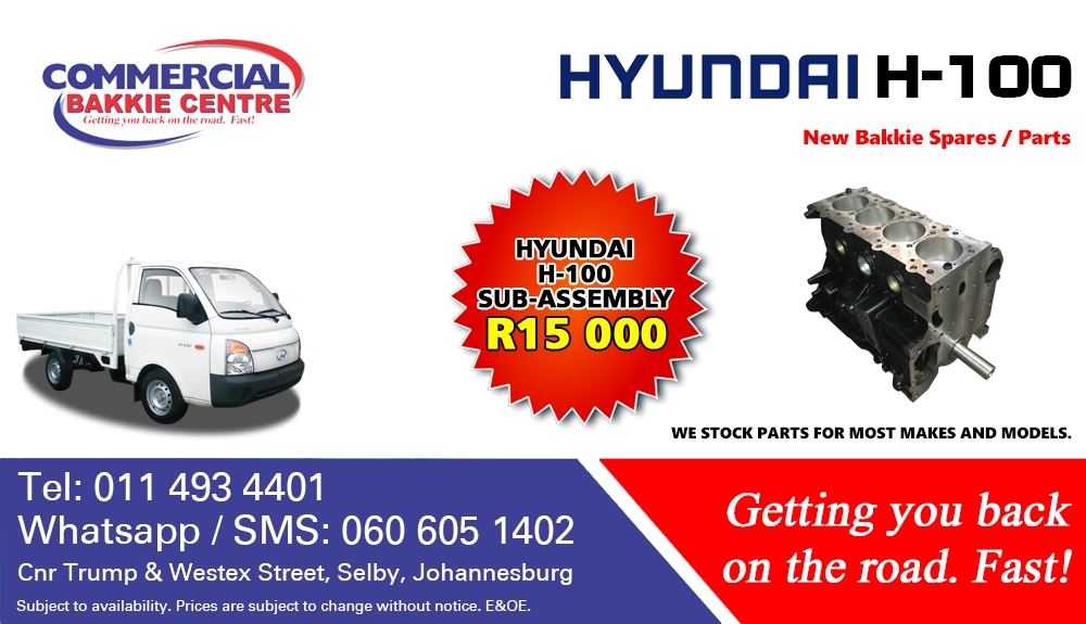 Hyundai H100 Spare Parts Cape Town | Reviewmotors.co