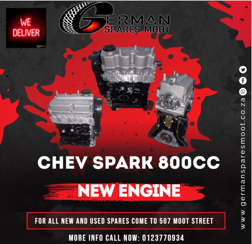 Chev Spark 800cc NEW engine in stock! | Junk Mail
