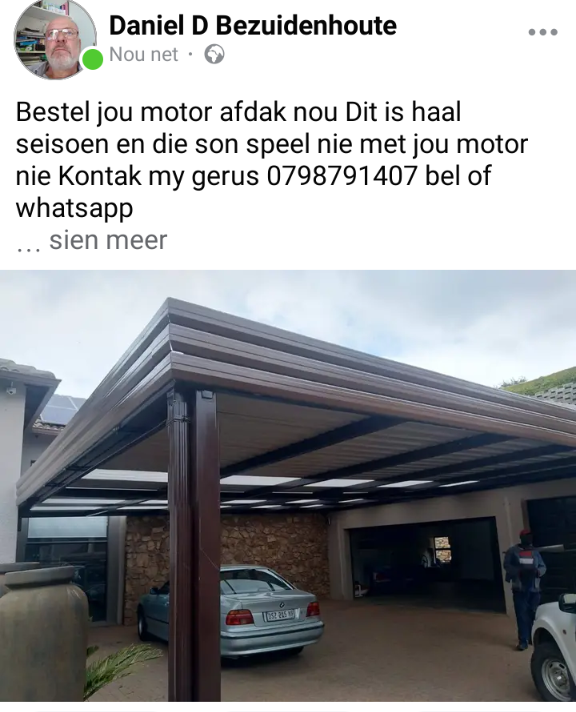 Afdakke/Carports/palisade | Junk Mail