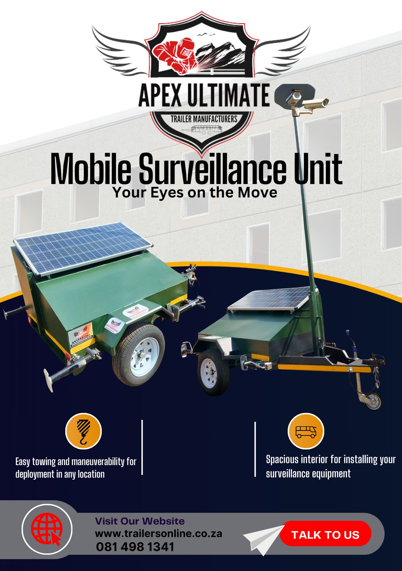 Mobile Solar Apex Ultimate Trailers | Junk Mail