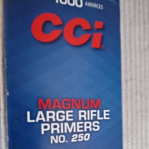 CCI 250 Magnum large rifle primers | Junk Mail Marketplace