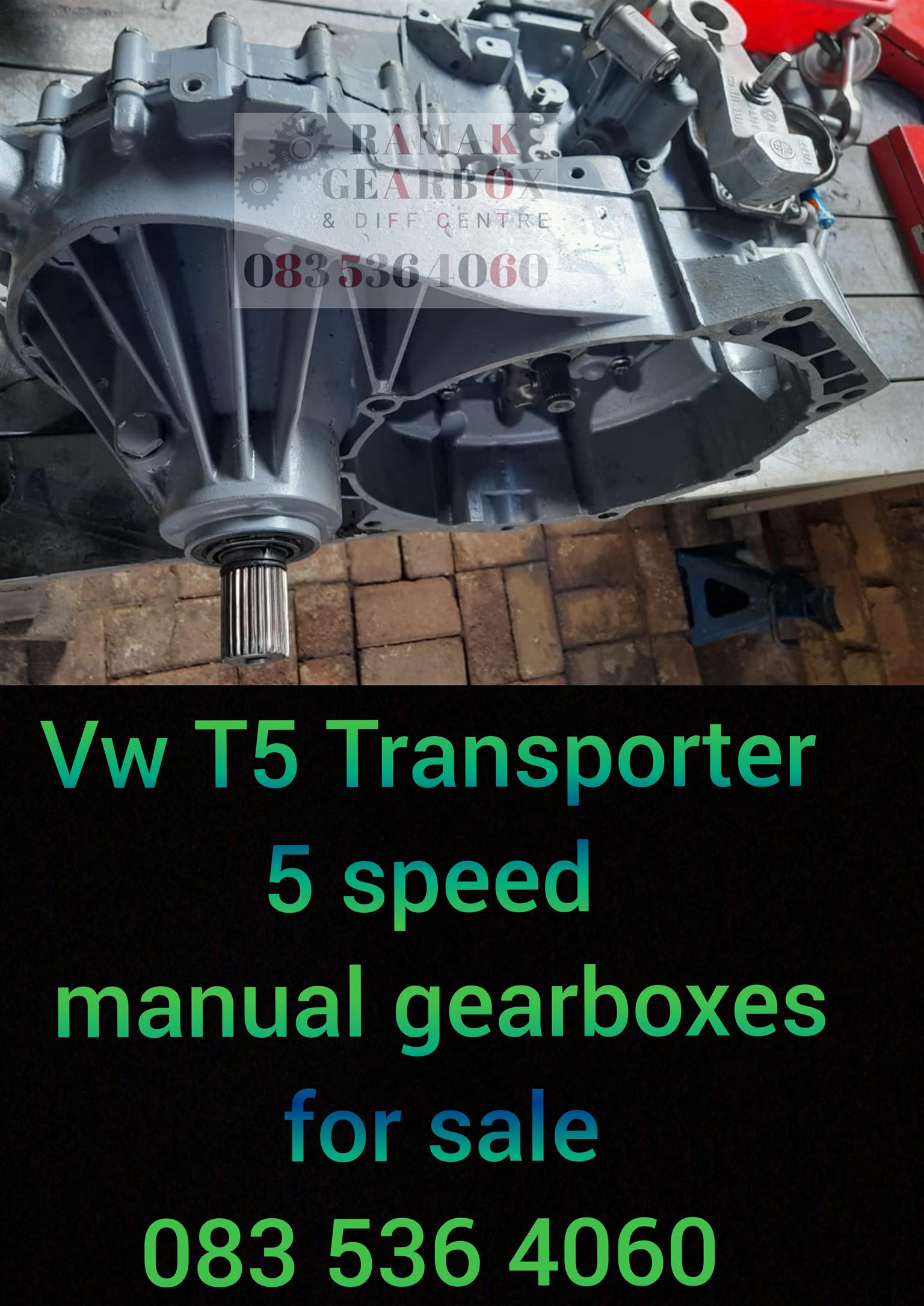 Vw T5 Transporter 5speed manual gearbox for sale | Junk Mail Marketplace