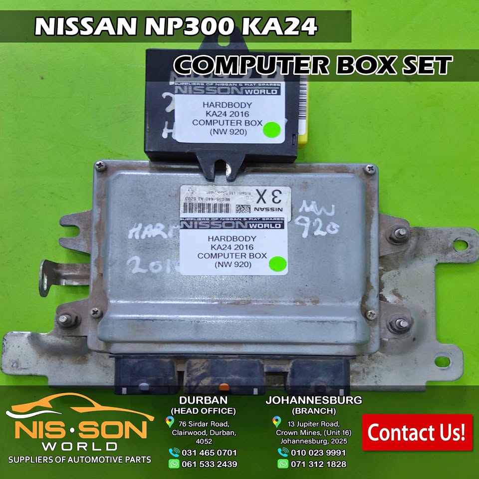 Used NISSAN NP200 KA24 COMPUTER BOX SET for sale in KwaZulu-Natal ...