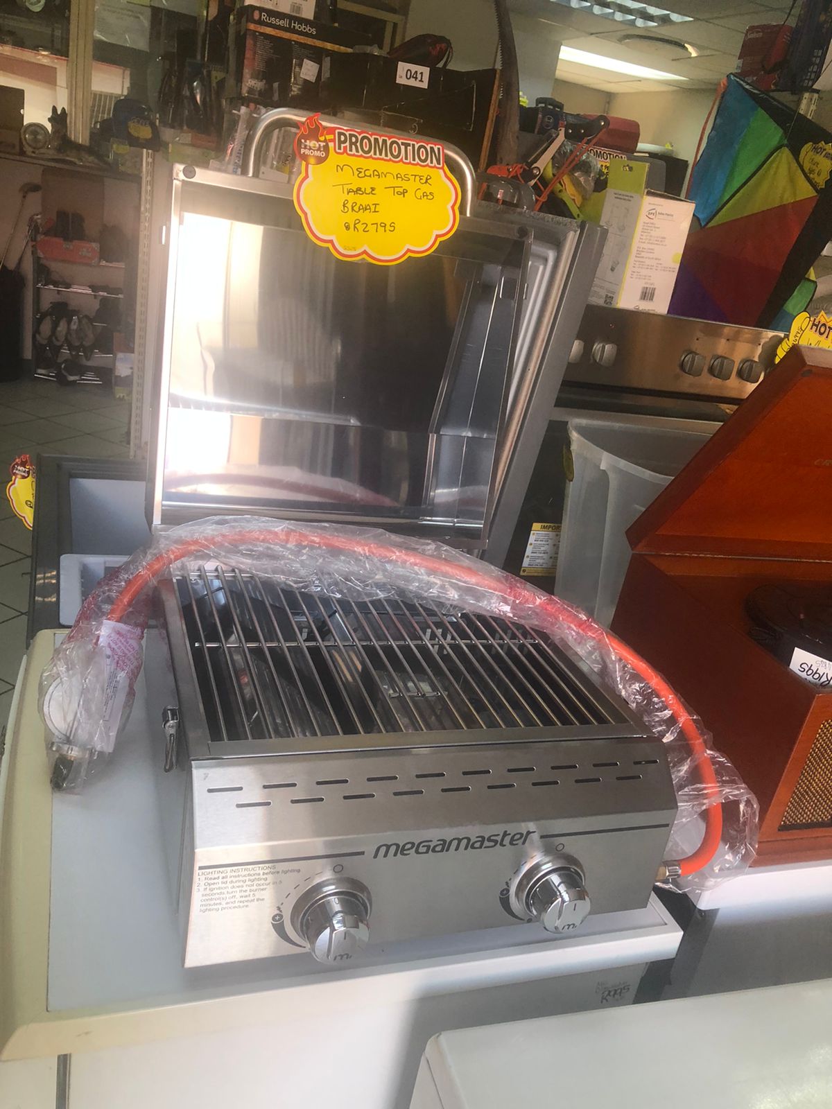 Megamaster Table Top Gas Braai | Junk Mail