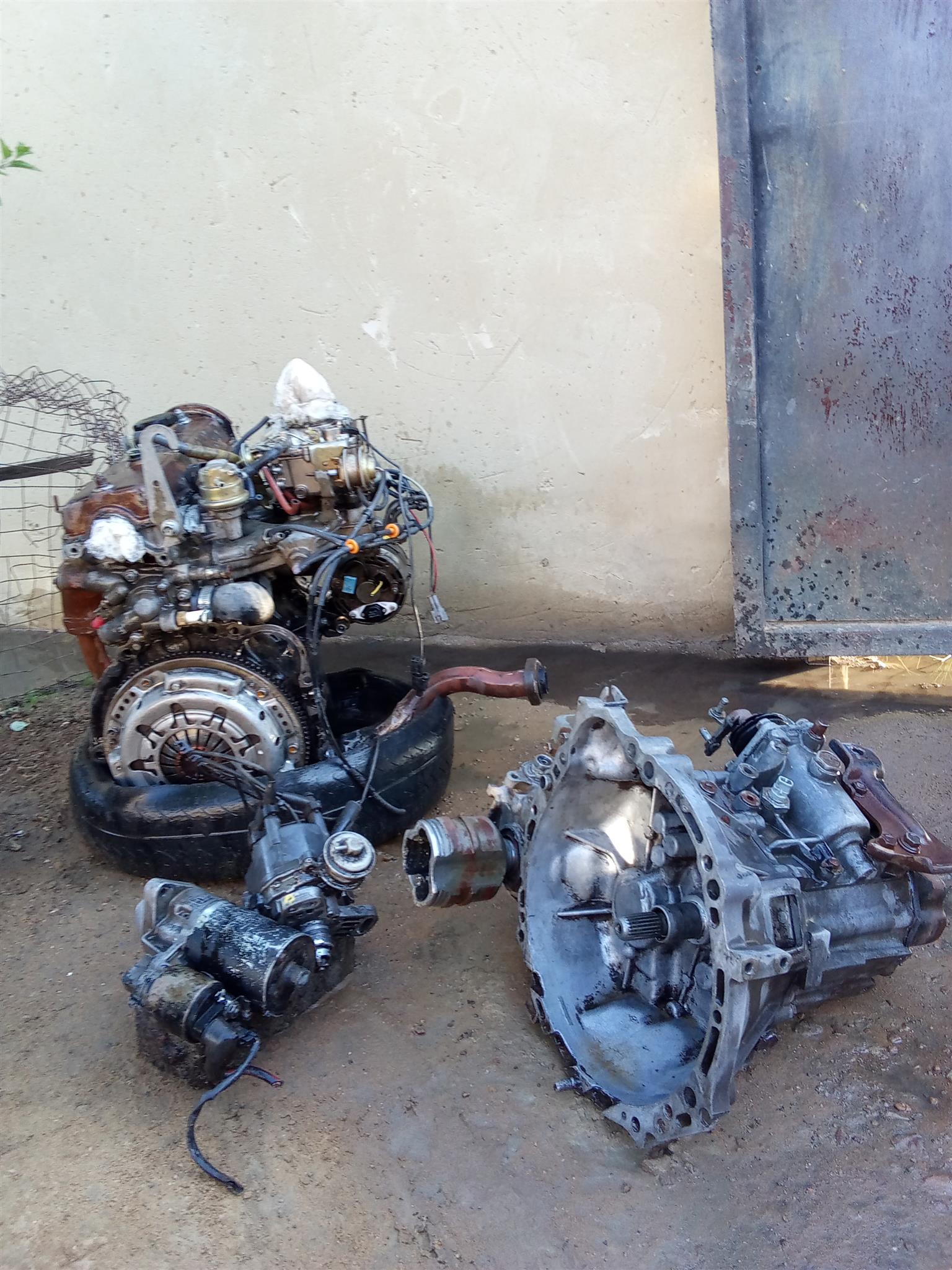 Toyota Corolla/tazz 1.3 complete engine for sale | Junk Mail