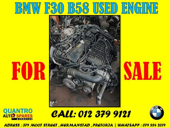 BMW F30 B58 Used Engine For Sale | Junk Mail Marketplace