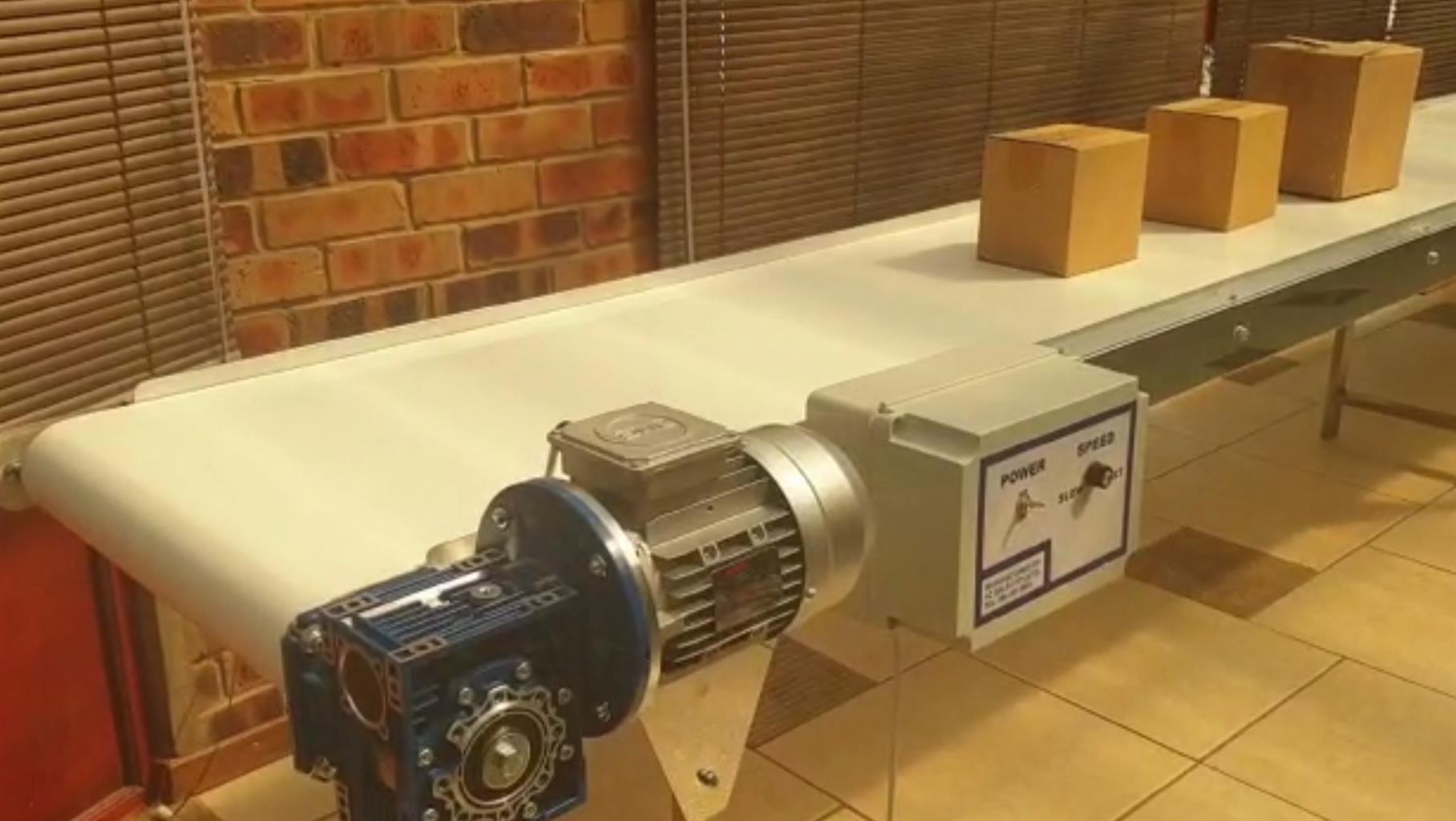 Conveyors, food grade, stainless steel with speed control. | Junk Mail