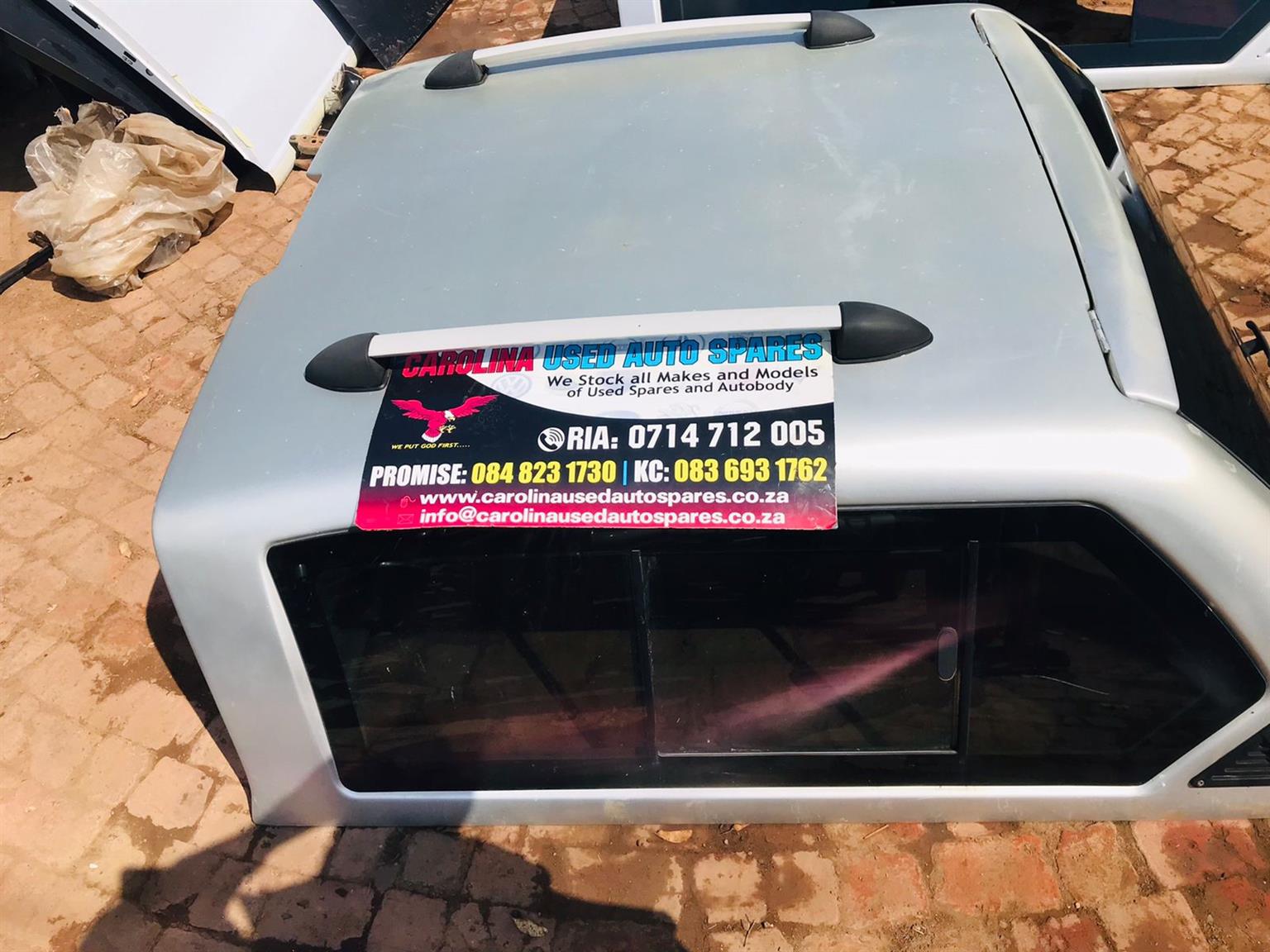 Ford Ranger T6/T7/T8 double cab canopy with rails | Junk Mail