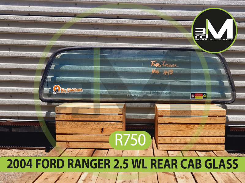 2004 - 2020 FORD RANGER SOLID REAR WINDOW GLASS | Junk Mail