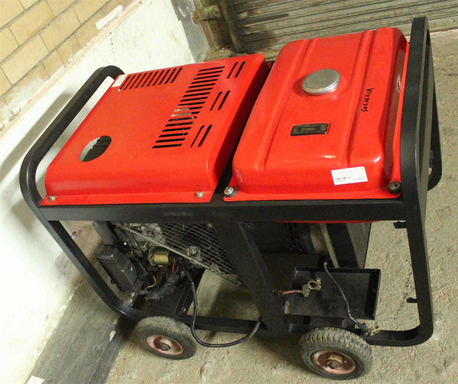 SINO PLANT 12000E 12KVA PETROL GENERATOR W/KEY NO BATTERY S063621A ...