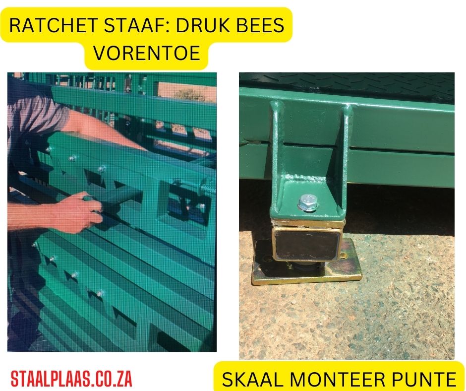 Cattle Weigh Crate with Neck & Body Clamp Bees Weegkrat met Nek en ...