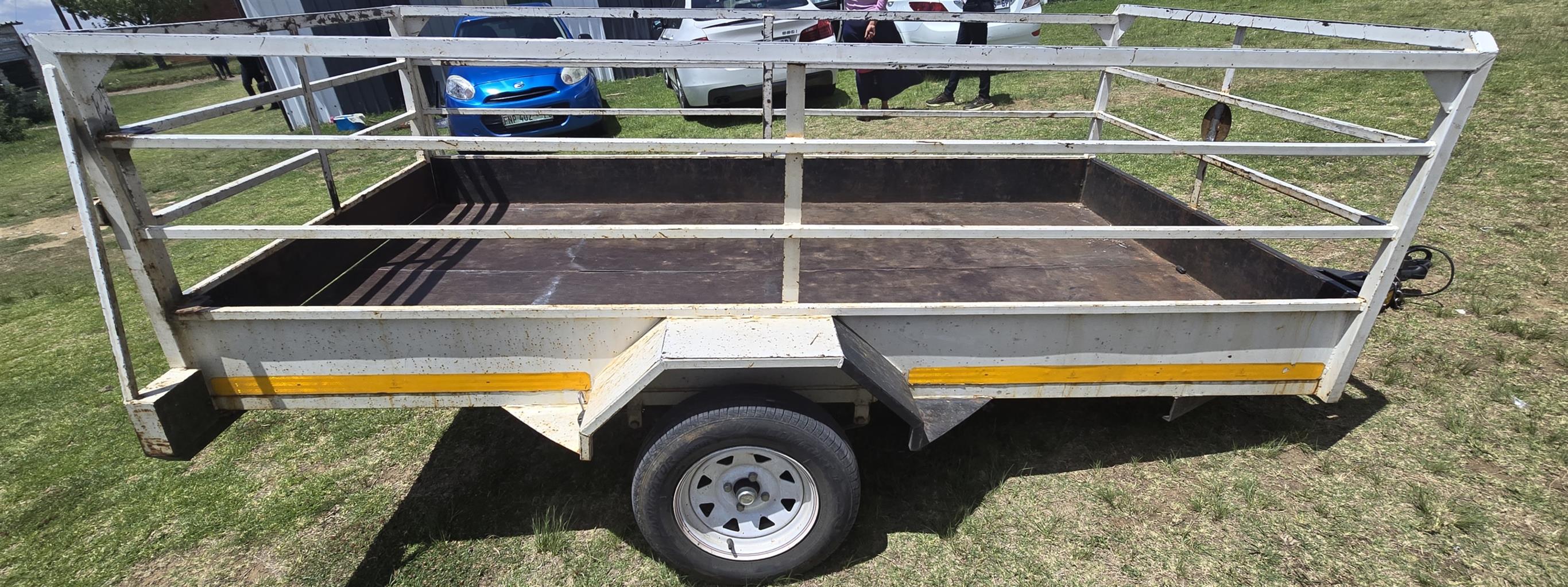 Used trailer for sale, 3m.long. I am not fix anyrhing on it. As seen on ...