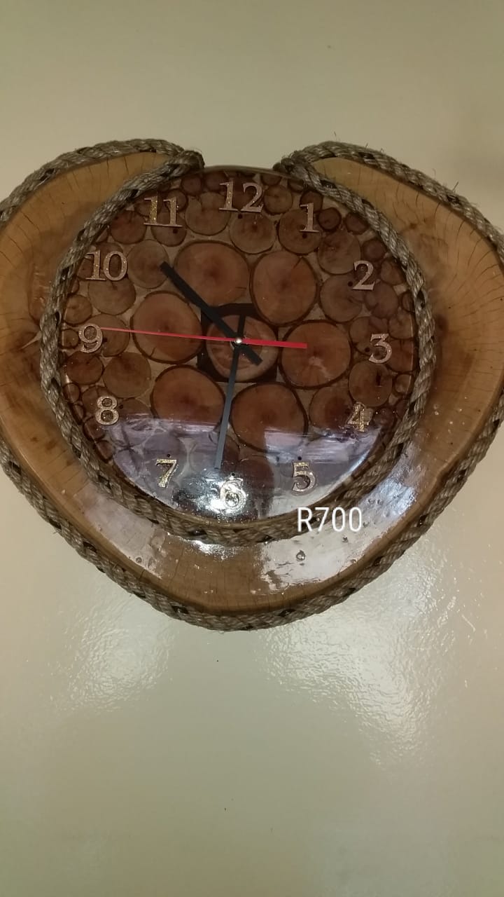 Handmade wooden clocks and canes | Junk Mail Marketplace