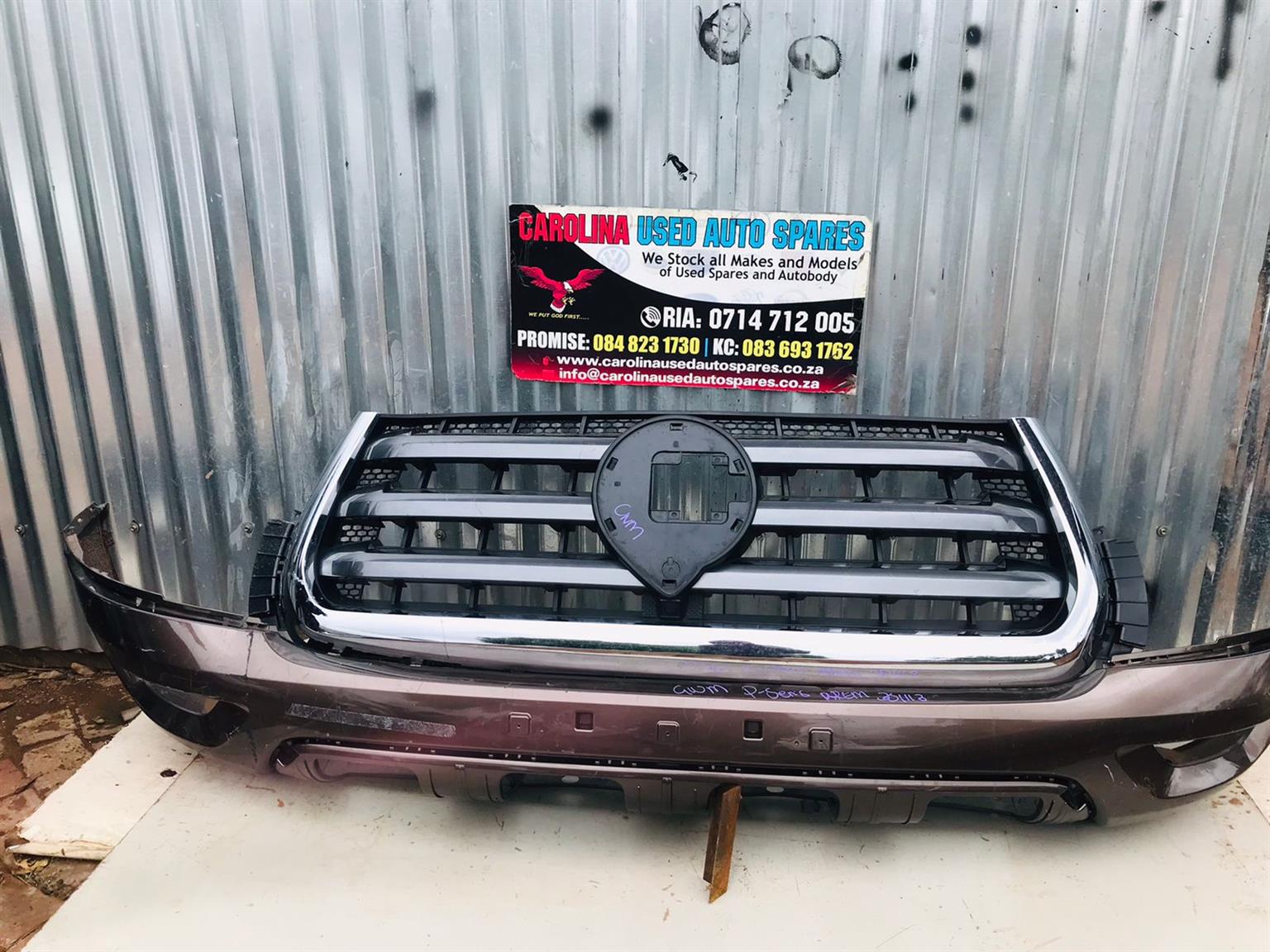 GWM P-Series Commercial front bumper with radiator grill | Junk Mail