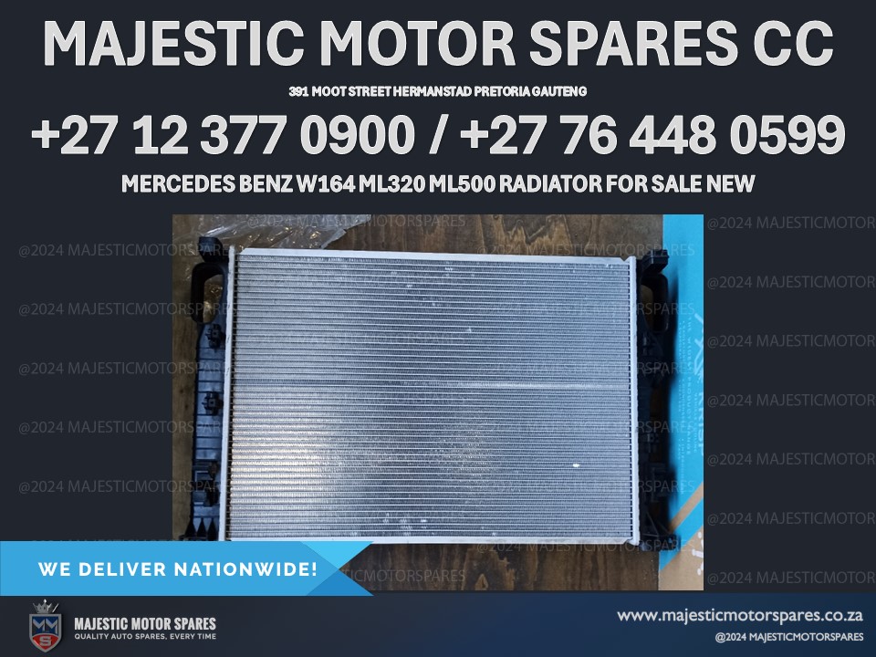 Radiators for Mercedes Benz W164 ML320 and ML500 for sale | Junk Mail ...