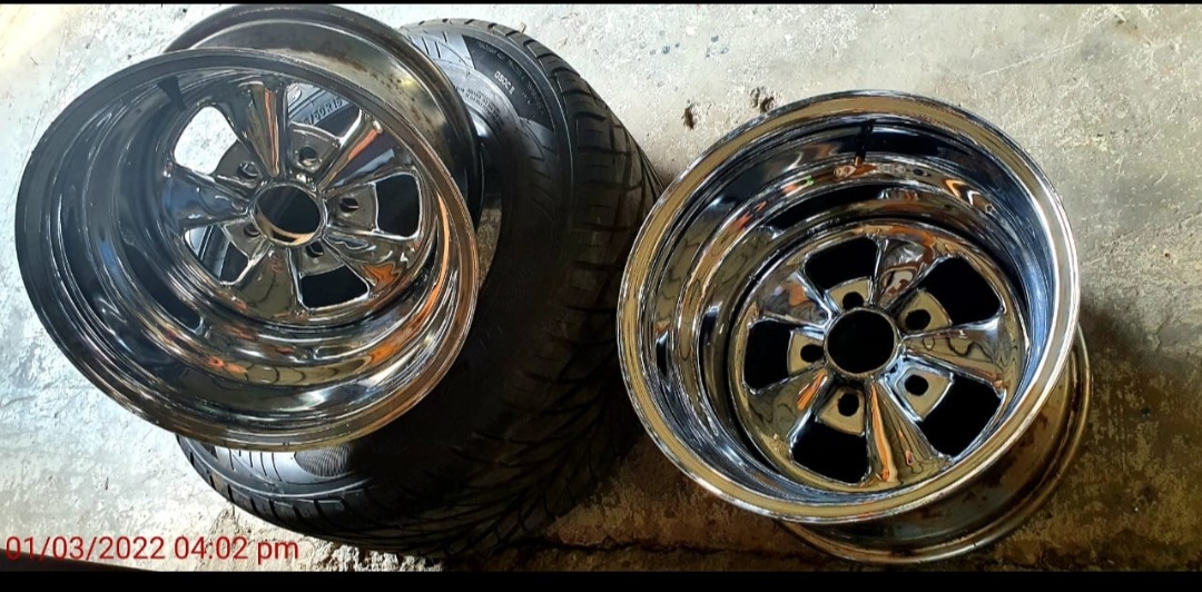 MAG WHEELS..CRAGAR MUSCLE / CLASSIC CARS. 15" 5 hole 120PCD. 2x 15"x7 ...