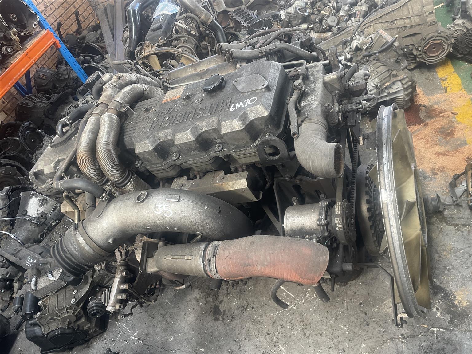 MITSUBISHI FUSO 6M70 COMPLETE ENGINS | Junk Mail Marketplace