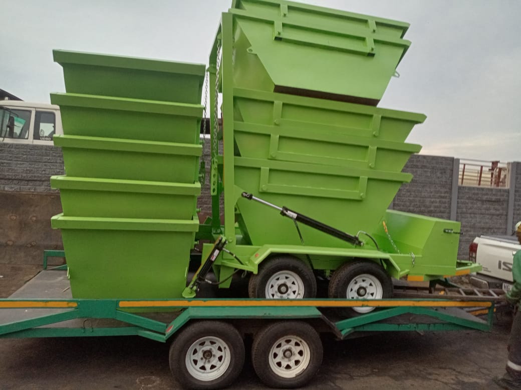 Skip Trailer with Skip Bin | Junk Mail Marketplace