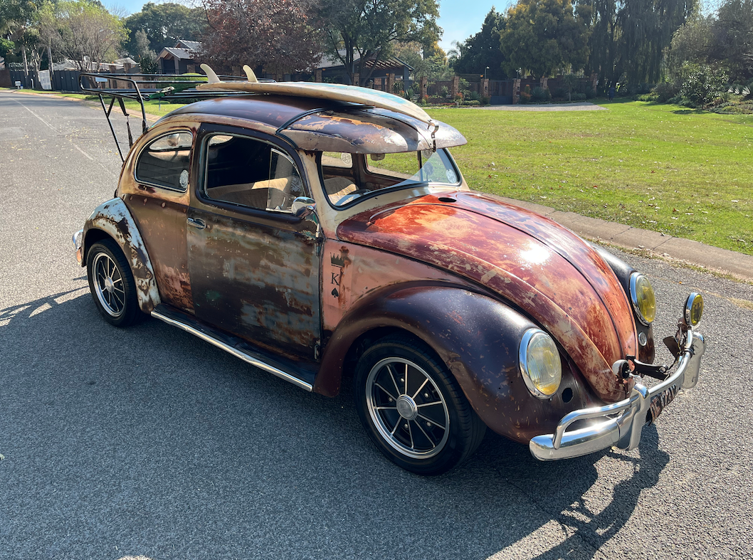 1957 VW Beetle Oval Window Rust Rod | Junk Mail Marketplace