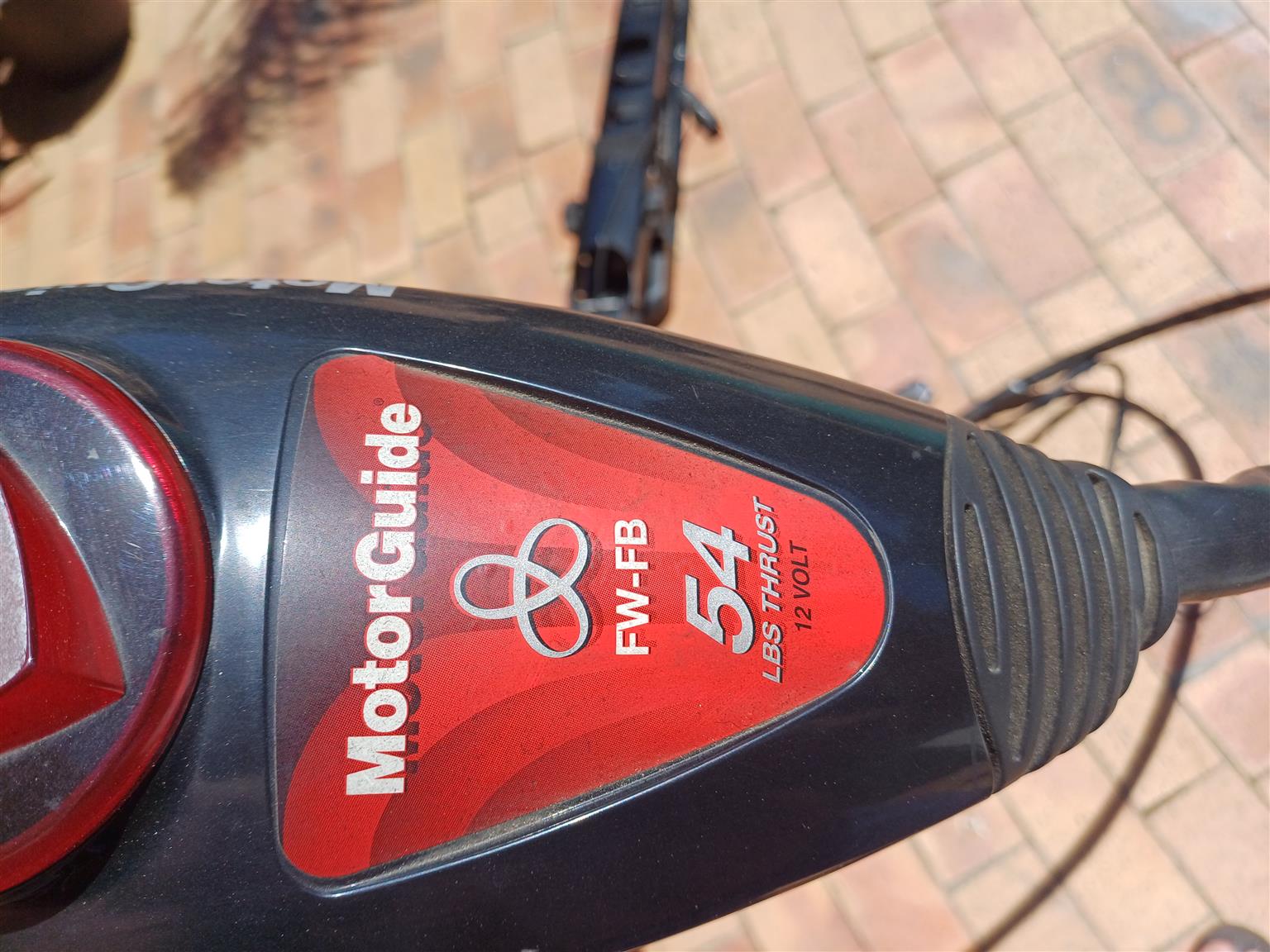 Motorguide bow mount 54 lbs thrust foot control 12 volt trolling motor ...