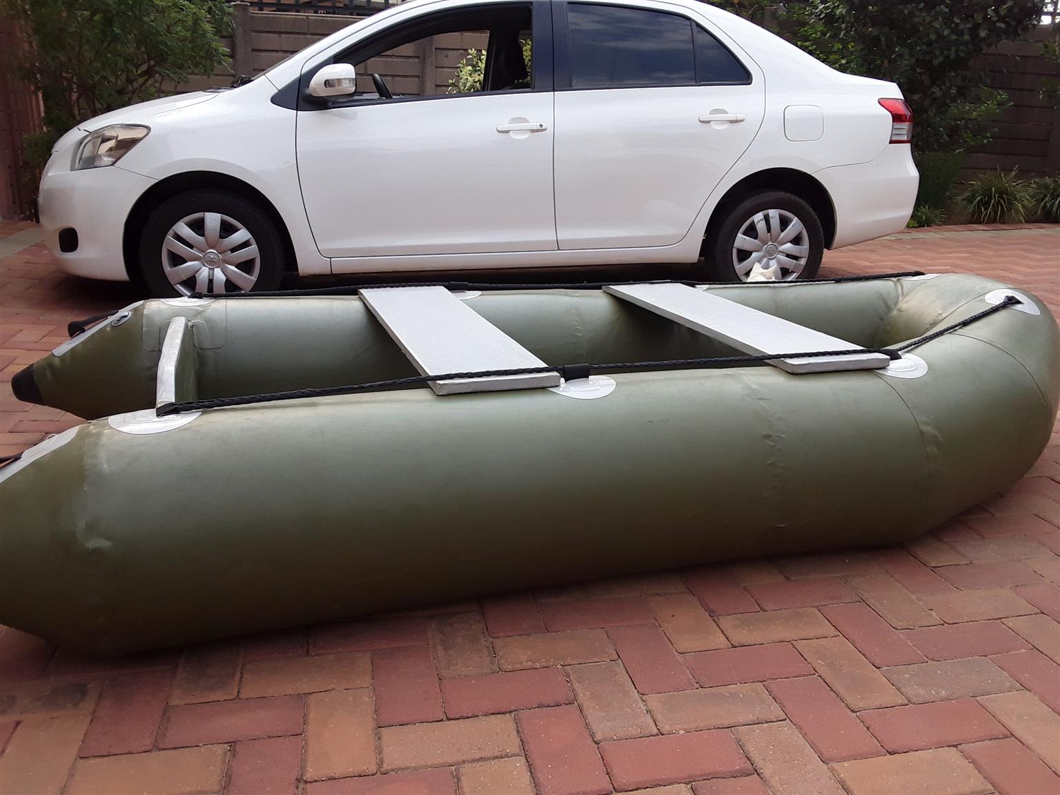 rubber duck pontoon boat for sale, 1 boat left...still new | Junk Mail ...
