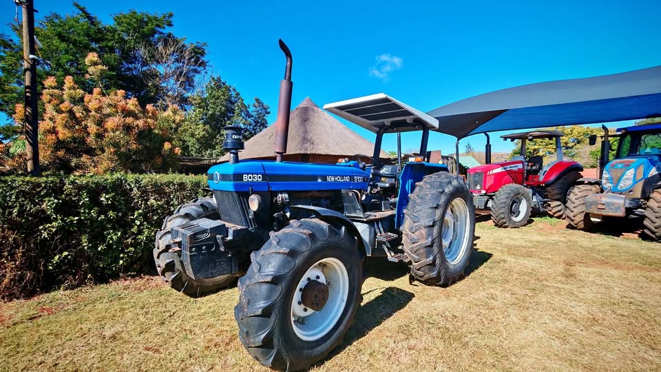 2004 New Holland 8030 Tractor 4x4 For Sale (Original) 120HP 90kw (6 ...