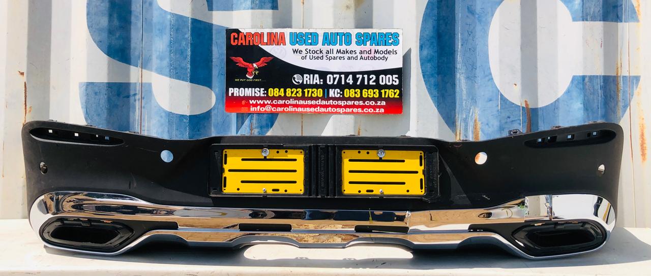 Used Mercedes Benz W254 C254 GLC AMG rear/back bumper diffuser with ...