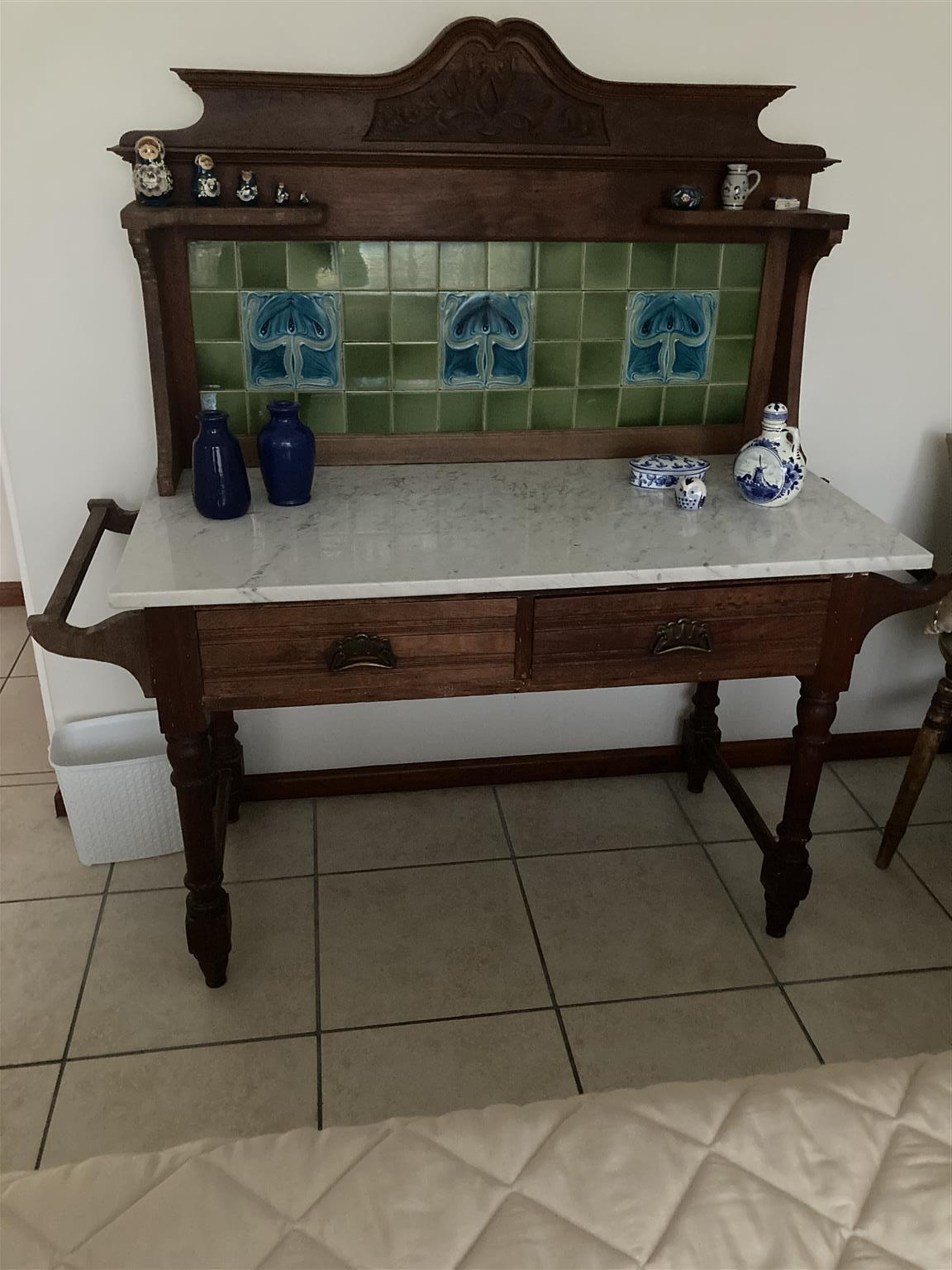 Antique wash table | Junk Mail