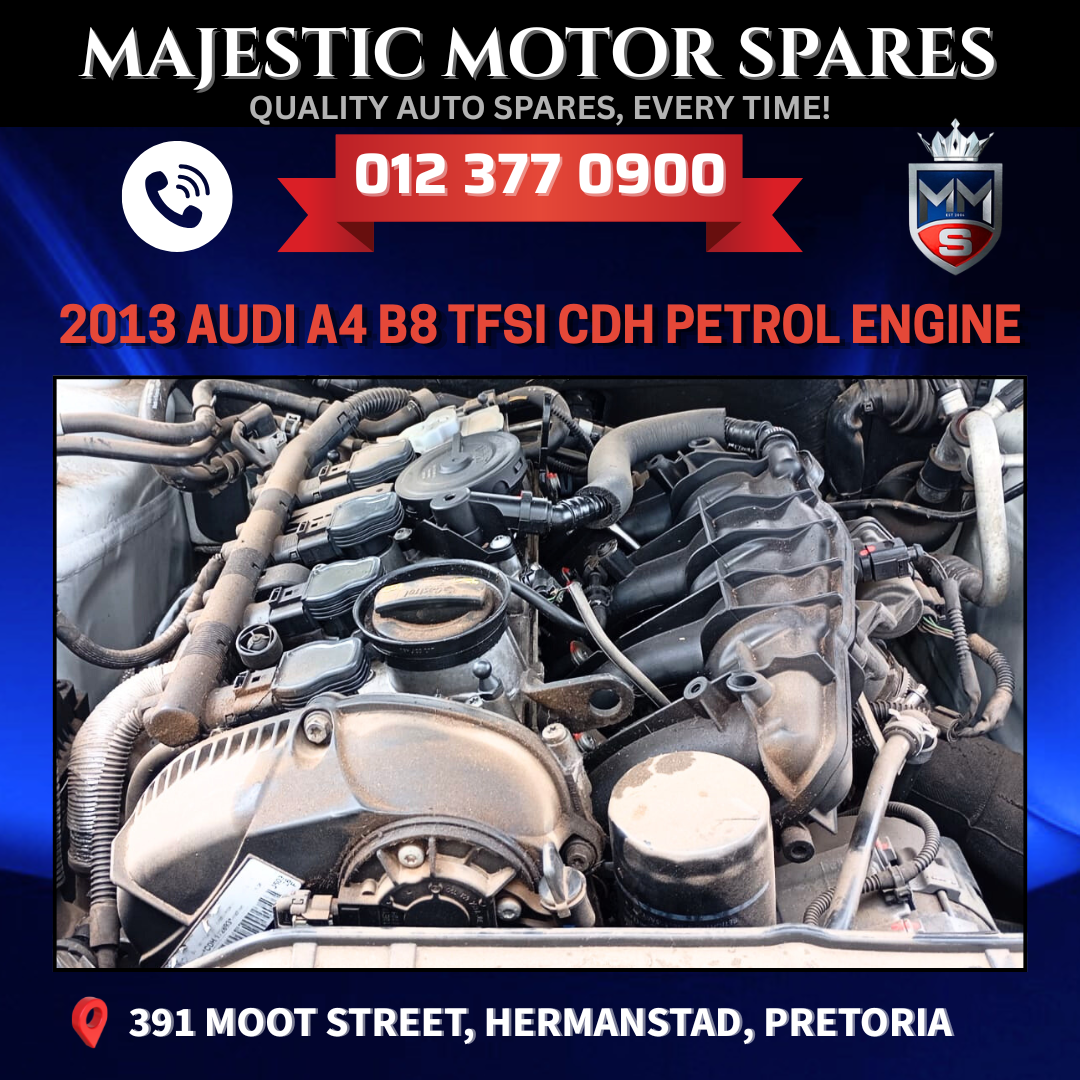 Used Audi A4 B8 TFSI CDH Petrol Engine – Used for sale in Eastern Cape ...