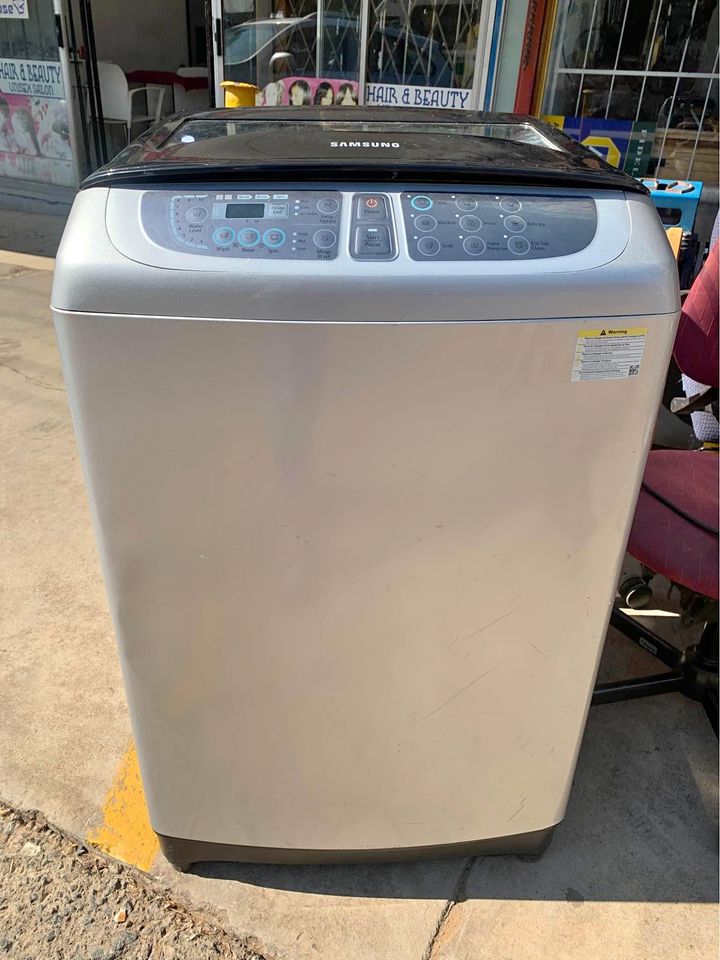 Samsung top loader washing machine. It’s a 13 kg Wattsup [hidden ...