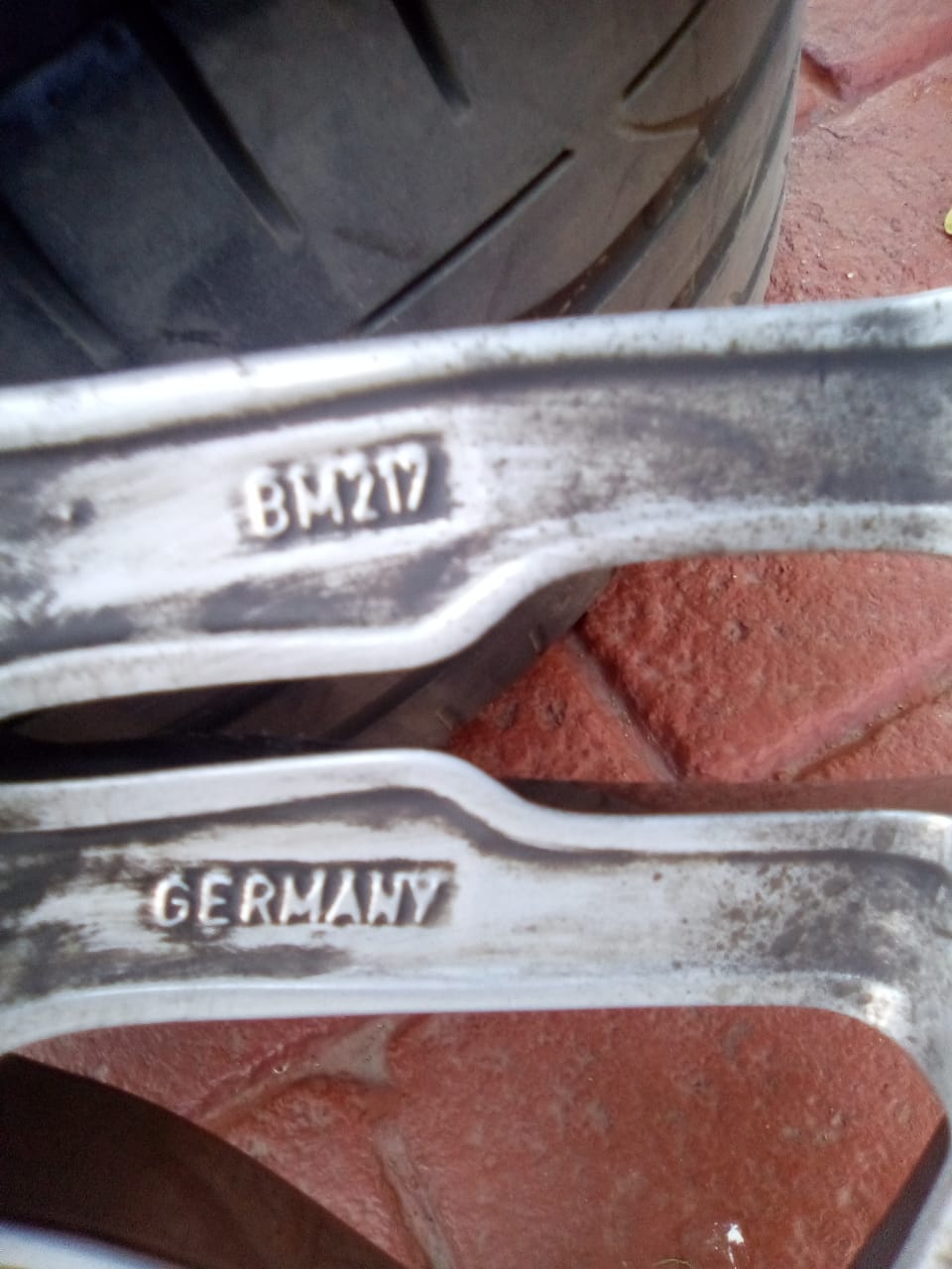 Set of original BMW mags 19inch M series wide & narrow 8J & 8,5J ...