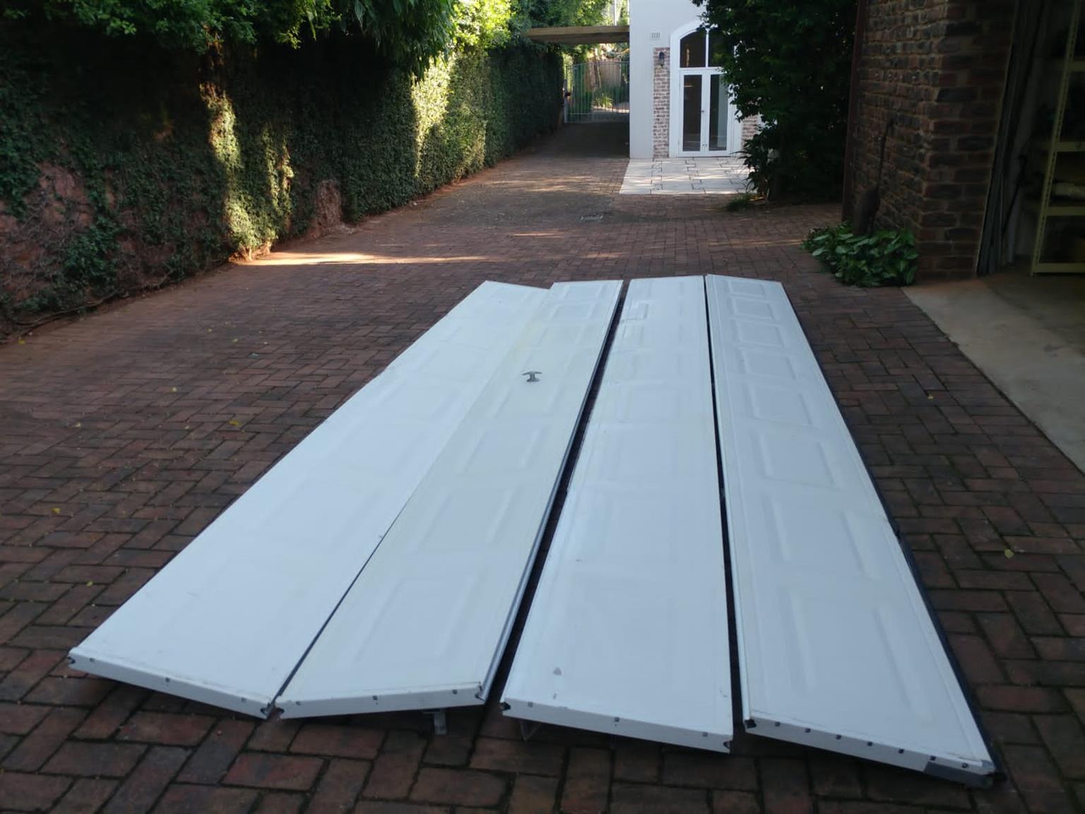 Steel double garage door | Junk Mail