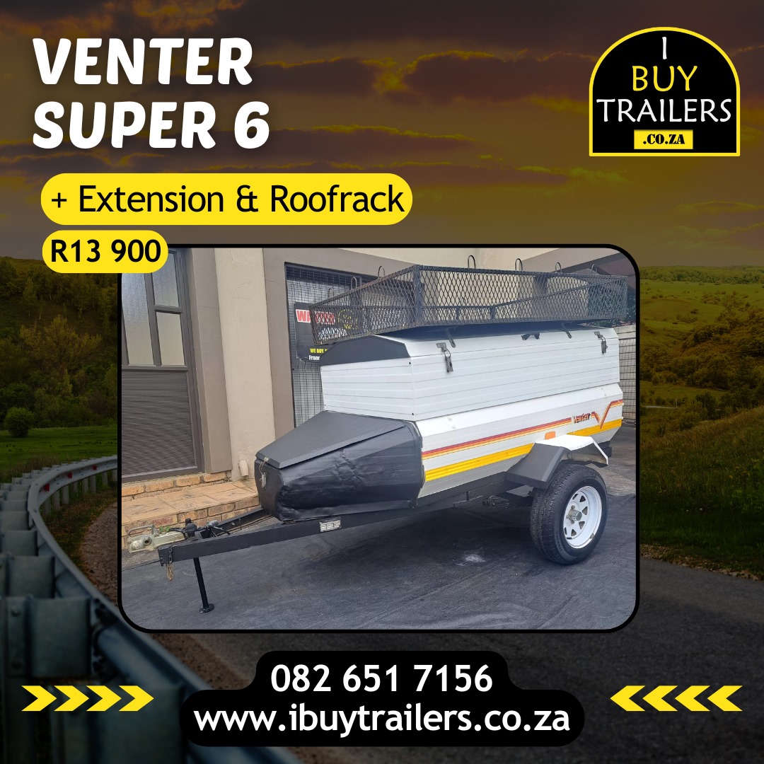 Venter Super 6 Extension + Roofrack | Junk Mail Marketplace