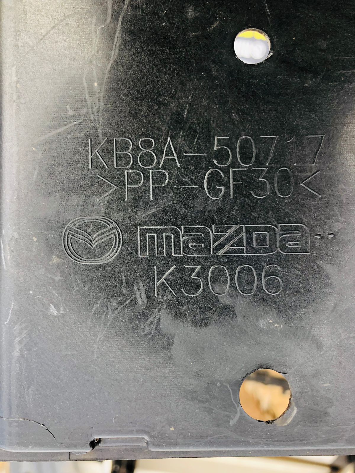 Mazda CX-5 radiator cradle cover | Junk Mail Marketplace
