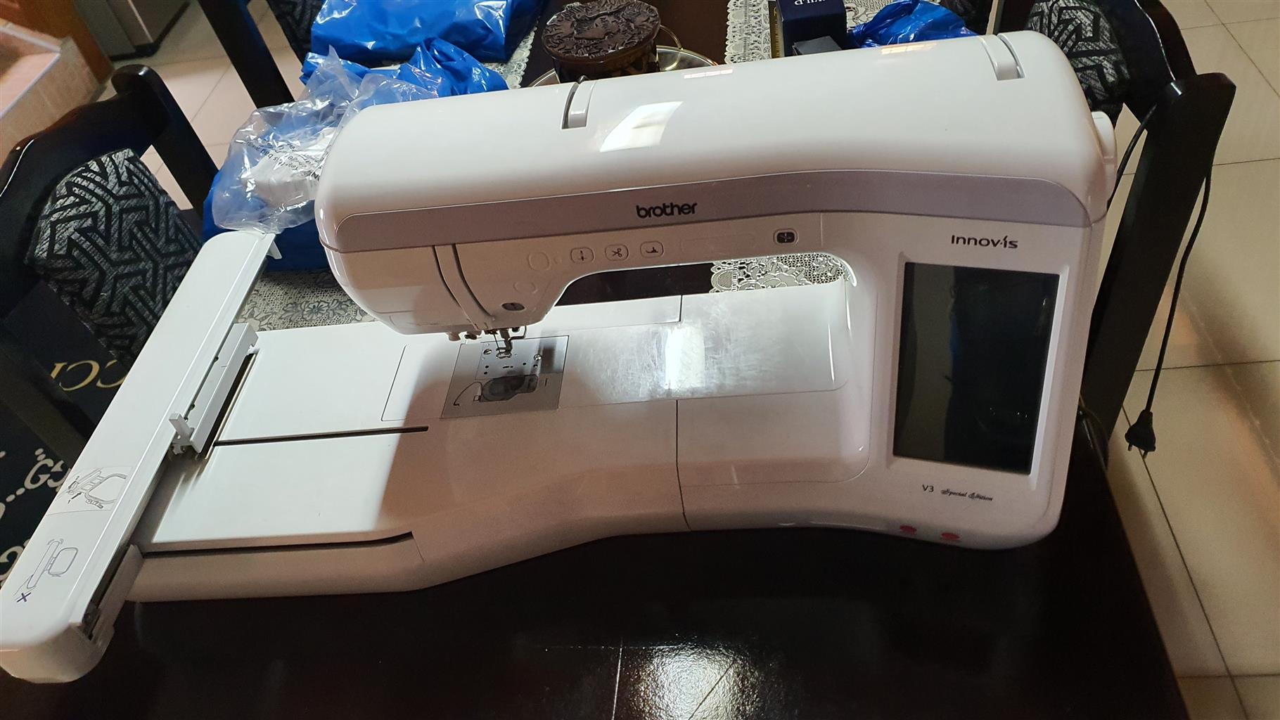 Brother V3 embroidery machine + accessories | Junk Mail Marketplace