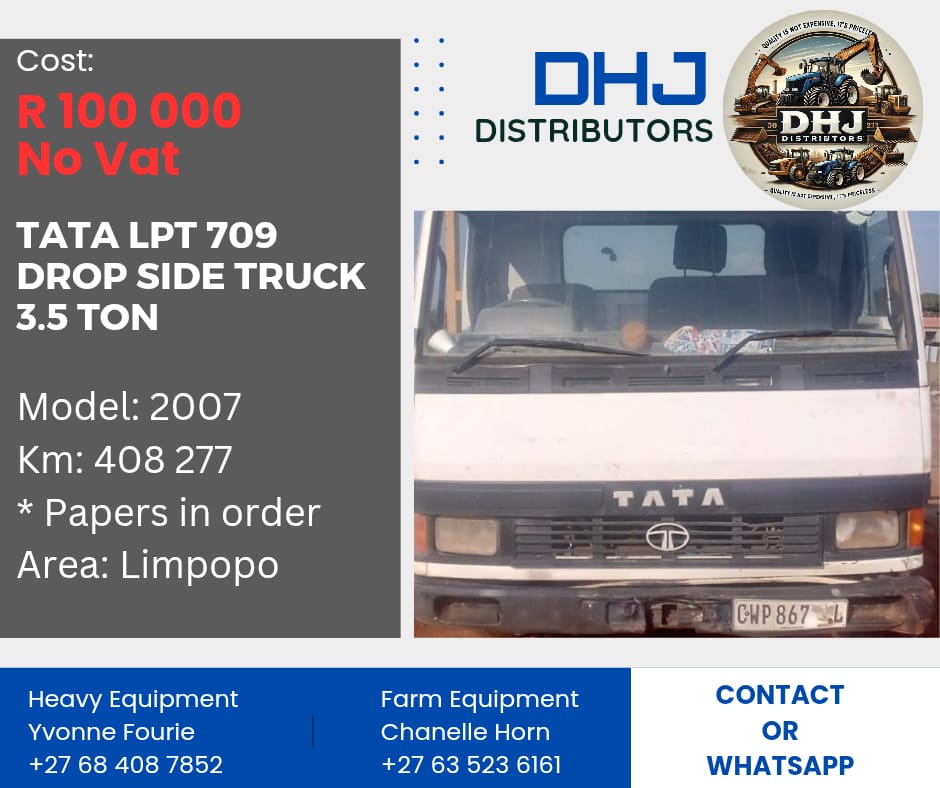 TATA LPT 709 DROPSIDE TRUCK 3.5TON | Junk Mail Marketplace