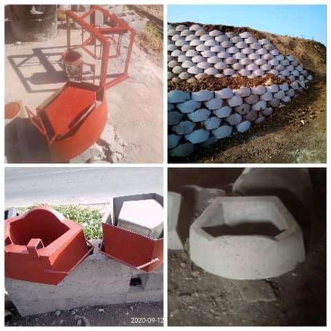 Wall retainer blocks molds | Junk Mail