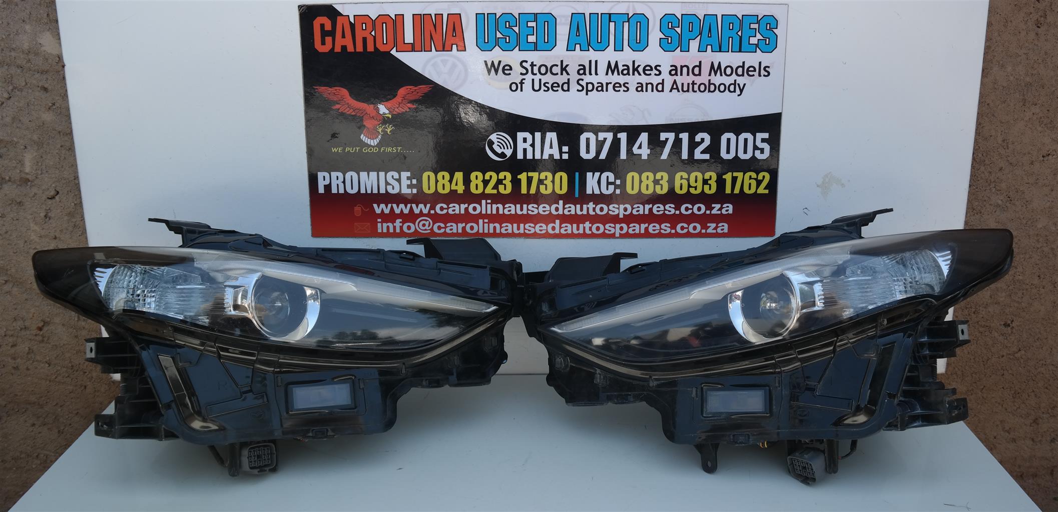 Mazda 3 GT left and right side xenon headlights | Junk Mail Marketplace