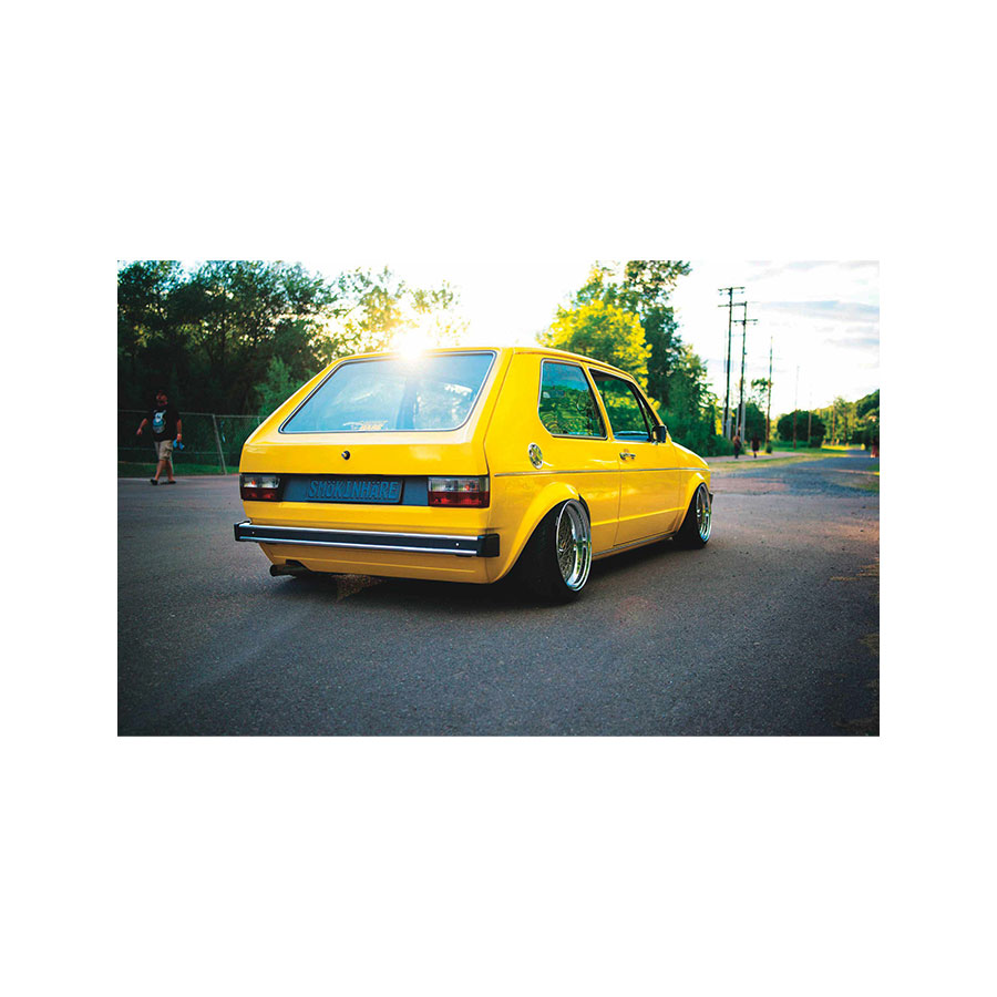 VW Mk1 Old School Small Chrome Rear Bumper | Junk Mail Marketplace