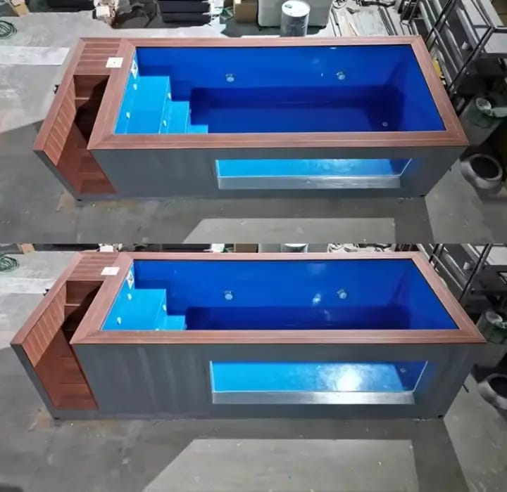 SHIPPING CONTAINER POOLS !! | Junk Mail