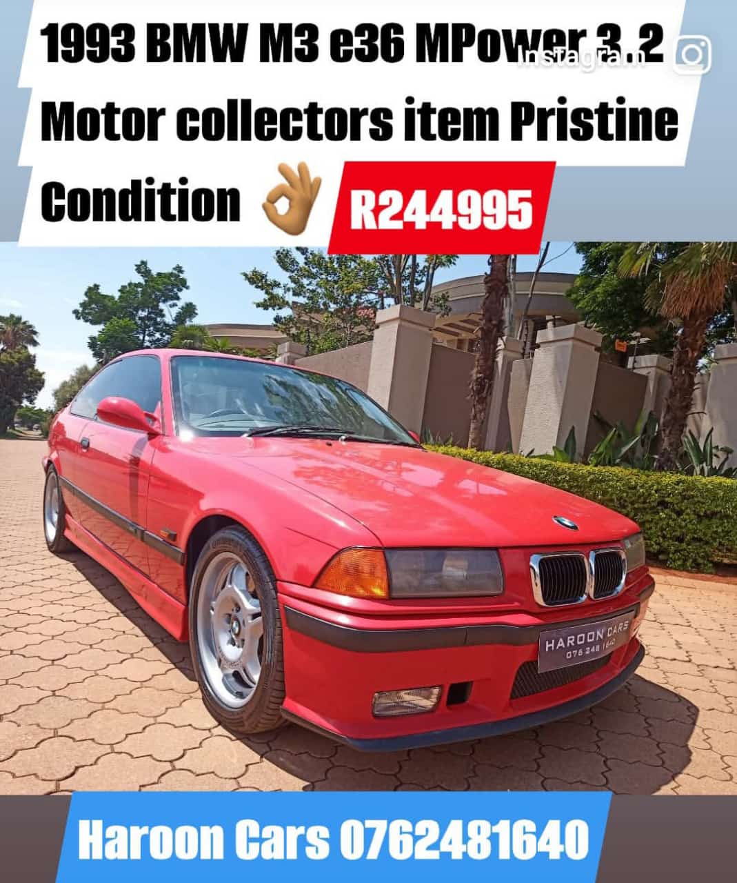 BMW M3 e36 Manual original immaculate condition | Junk Mail Marketplace